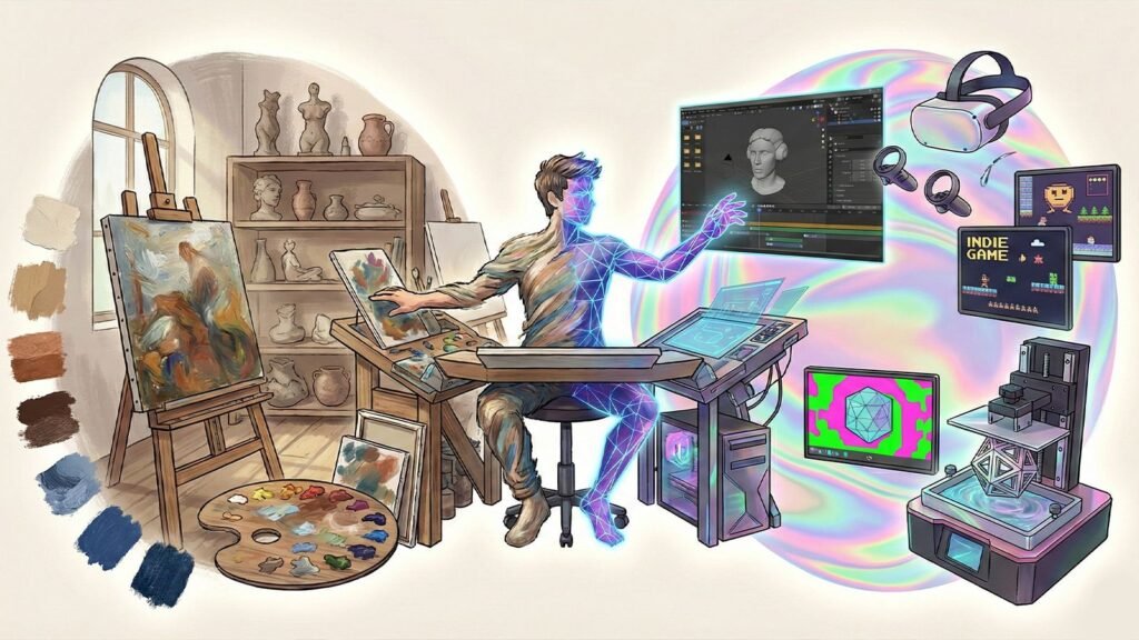 Digital art trends 2026 reveal how creatives are responding to AI pressure